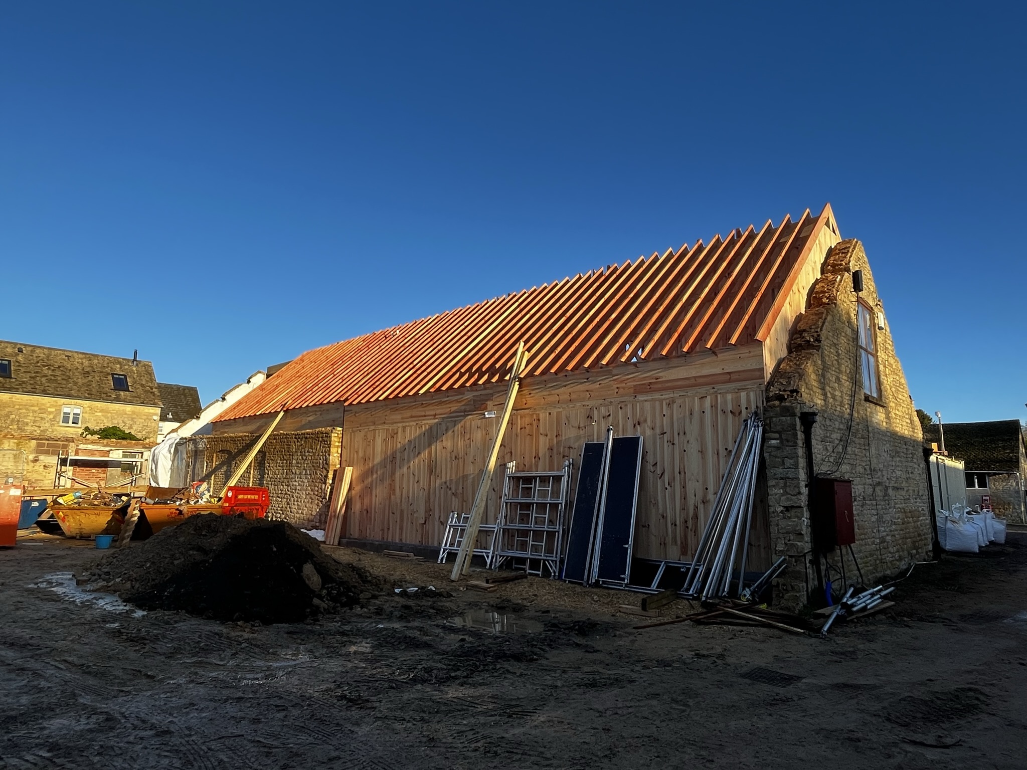 CLT project, Oxfordshire – Splinter Structures