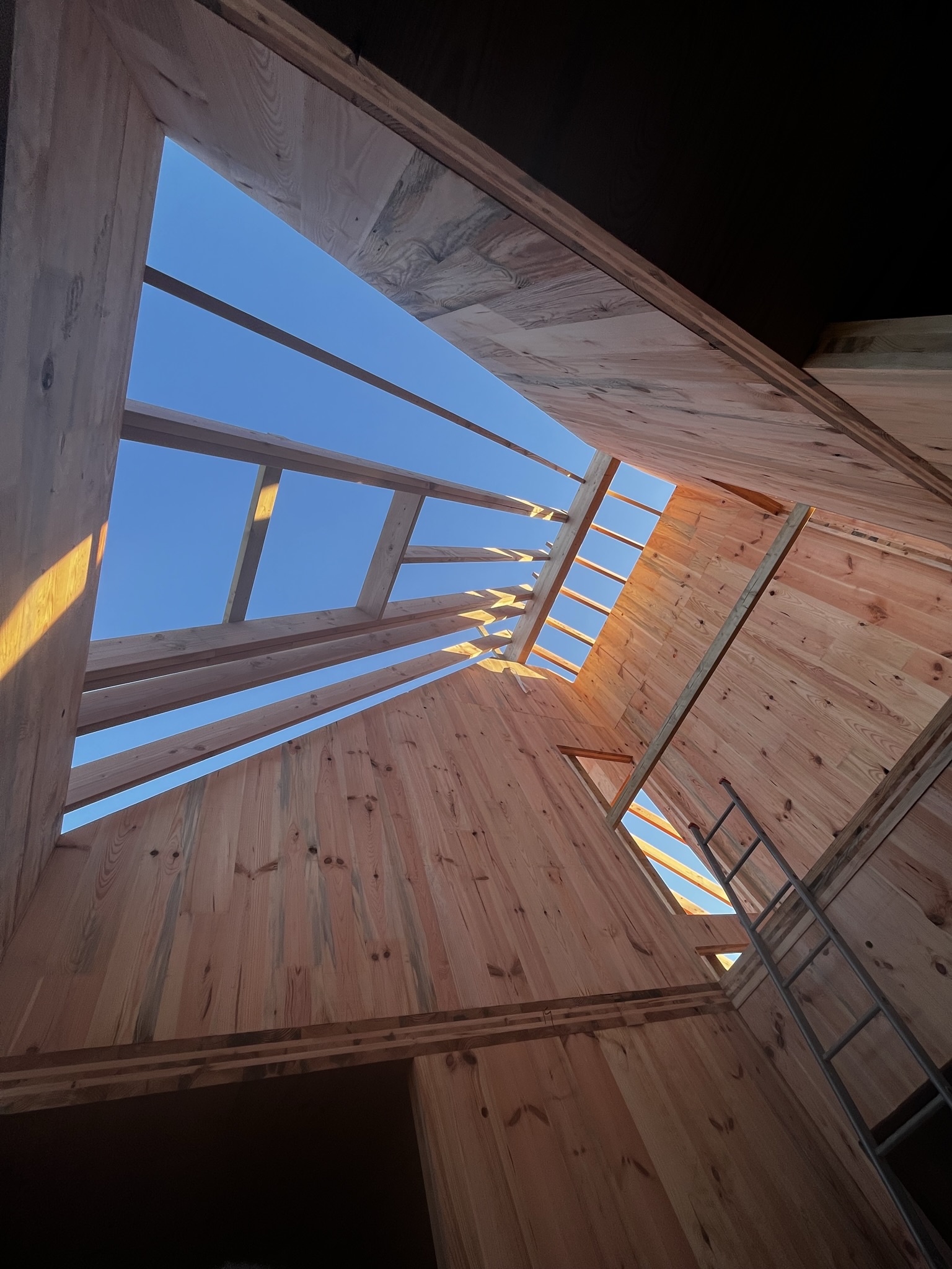 CLT project, Oxfordshire – Splinter Structures